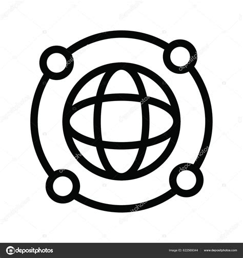 Simple Globe Icon Illustration Stock Vector by ©YAY_Images 622569344