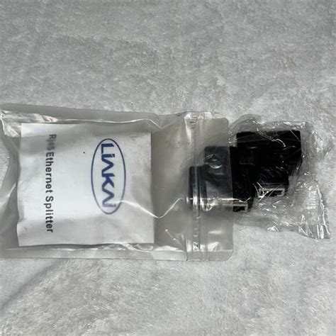 Liakai Computers Laptops And Parts Rj45 Splitter Connectors Adapter To 2 Ethernet Splitter
