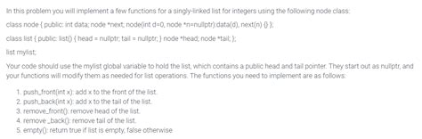 Solved Include Using Namespace Std DO NOT Chegg