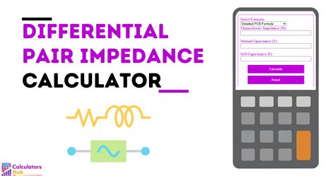 differential pair impedance calculator