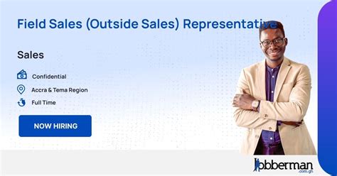 Field Sales Outside Sales Representative At Jobbermans Client Jobs Jobberman