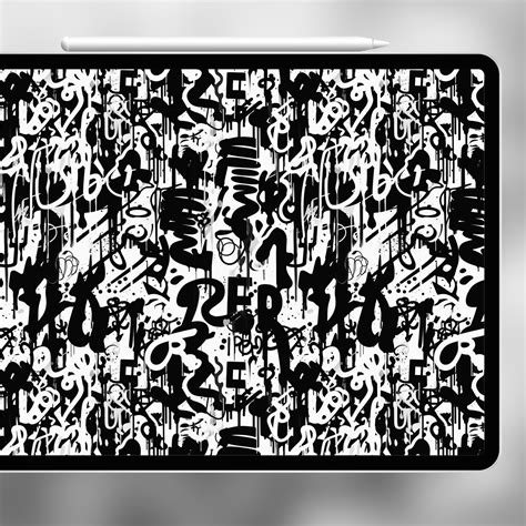 Artstation 120 Procreate Calligraffiti Textures Part 2 Procreate
