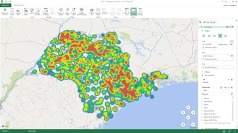 Mapas 3d No Excel Quais As Possíveis Análises Excel Online Brasil