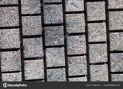 Stone Pavement Close Gray Path Park Fragment Stock Photo Enika100