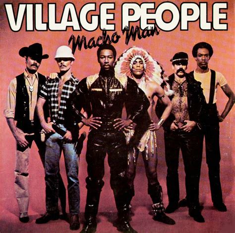 Village People Macho Man Vinyl Release Ymca Album Cover The