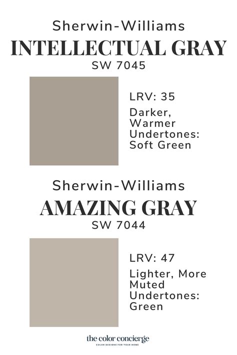 Best 12 Sherwin Williams Intellectual Gray Sw 7045 Color Review Artofit