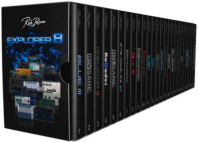 Rob Papen Go2 X Albino 3 Legend EXplorer 9 Synthesizer Plug Ins
