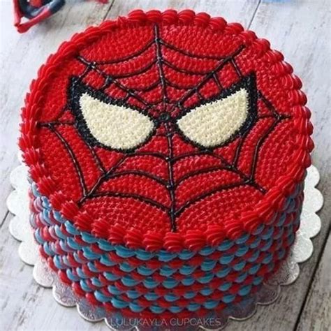 Simple Spiderman Cake Online Doorstep Cake