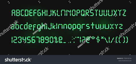 Timer Font Over 9327 Royalty Free Licensable Stock Illustrations