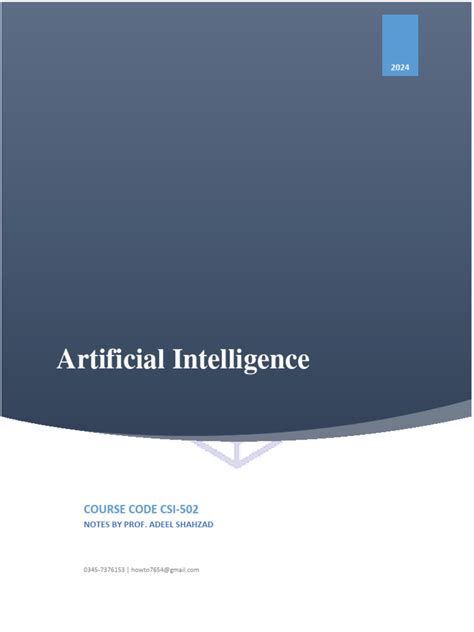 Artificial Intelligence Pdf Knowledge Representation And Reasoning