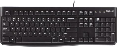 Logitech 920 002478 K120 Wired Keyboard Black Amazonsg Electronics