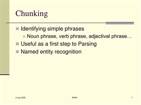 Ppt Hindi Parts Of Speech Tagging And Chunking Powerpoint Presentation