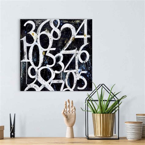 Numbers Wall Art Canvas Prints Framed Prints Wall Peels Great Big
