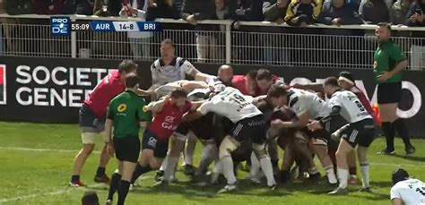 Rugby Aurillac domine Brive le résumé du match en vidéo