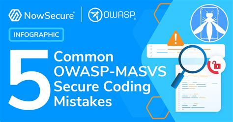 Nowsecure On Linkedin Infographic 5 Common Owasp Masvs Secure Coding