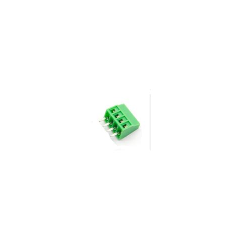 4way 254mm Pcb Mount Screw Terminals Low Profile Pack Of 5