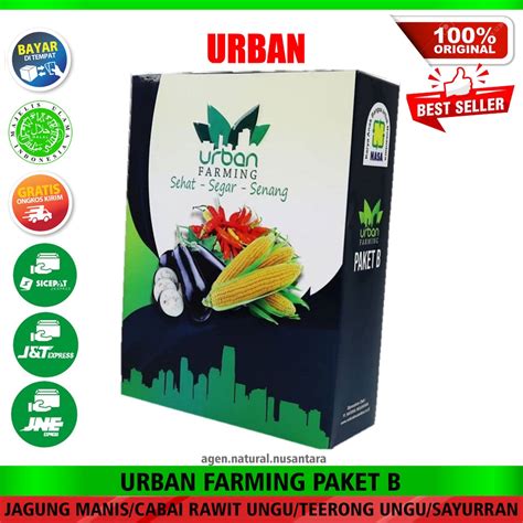 Jual URBAN FARMING PAKET B MENJAGA KETAHANAN PANGAN Shopee Indonesia