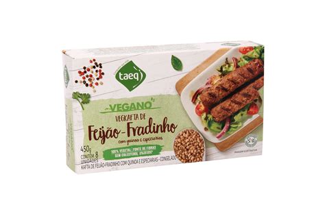 Taeq tem linha vegana de congelados Conversa Gastronômica