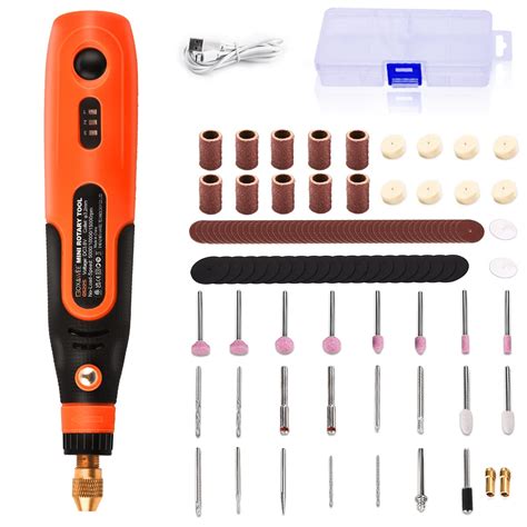 Buy GOXAWEE Mini Cordless Rotary Tool With V Li Ion Battery Rotation Speed And USB