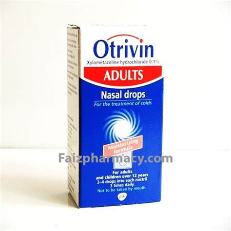 Otrivin Nasal Drops 10ml Faiz Pharmacy Mombasa Kenya