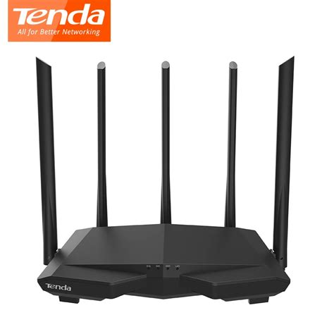 Tenda Ac Wireless Wifi Routers Ac Ghz Ghz Wi Fi Repeater Wan Lan Ports Dbi High
