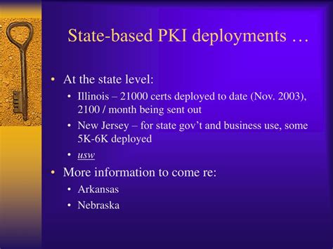 Ppt Deployed Pki In Higher Education Powerpoint Presentation Free