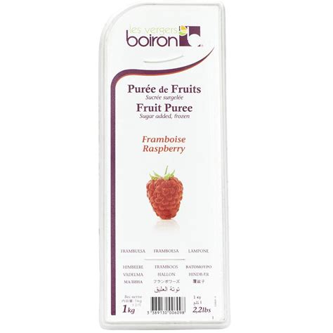 Raspberry Puree By Boiron From France Buy Baking And Pastry Online At Gourmet Food Store