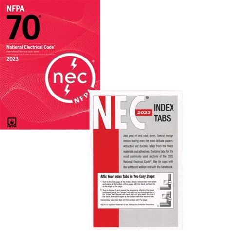 Nfpa 70 National Electrical Code Nec 2023 And Tab Combo