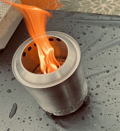 A Flaming Fire