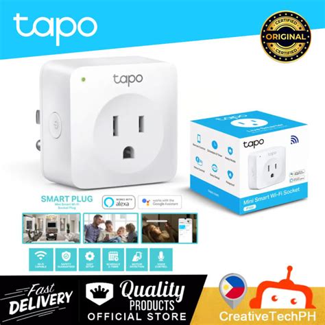 Tp Link Smart Socket Tapo P100 1 Pack Mini Smart Wi Fi Socket Smart