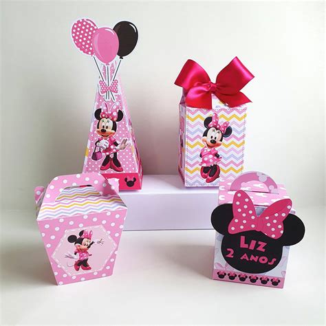 Compartilhar 45 Imagem Caixa Personalizada Minnie Rosa Br