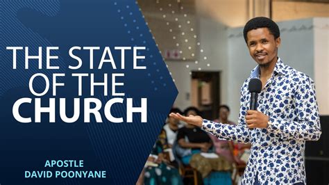 Roadmap Ministry Apostle David Poonyane The State Of The Church
