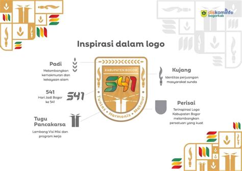 Logo HJB Ke 541 Gaungkan Tema Tuntas Harmonis Dan Makmur