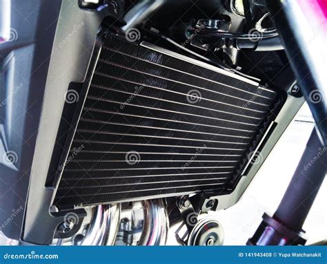 Motorcycle Liquid Cooled System Stock Photo Image Of Temperature