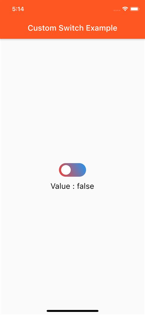 User Gradient As Active Color In Switch Flutter Stack Overflow