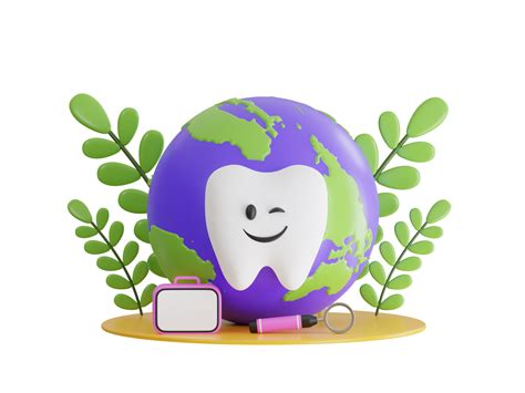 3d Illustration Of World Oral Health Day World Oral Health Day Good