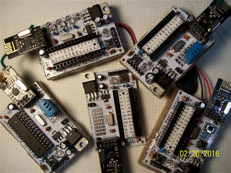 nrf24l01 atmega328p pu radio sensor 11 steps instructables