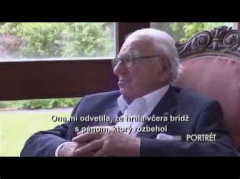 Nicholas Winton interview part 1 - YouTube