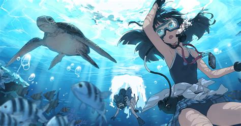 創作 潜水 Nixooのイラスト Pixiv