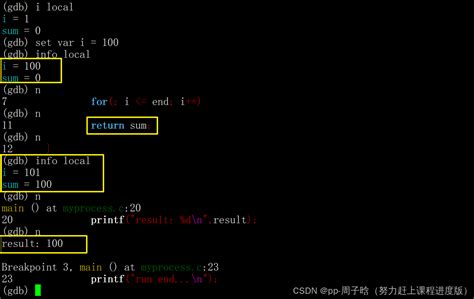 【linux】调试器 Gdb使用 对比 Vs2022学会代码调试vs2022调试linux Csdn博客