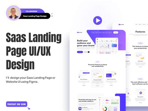 Saas Website Saas Landing Page Uiux Design In Figma Fintech