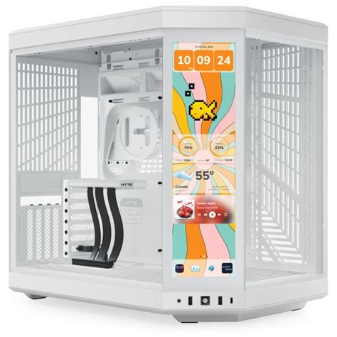 Hyte Y70 Midi Tower Touch Infinite Snow White GEHY 034 From