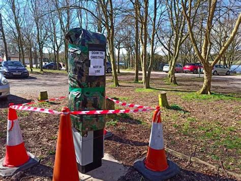 Not In Use Parking Machines Arrive At Cosmeston Lakes Local News
