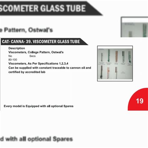 Viscometer Glass Tube At Best Price In Mumbai Id 2849491006873