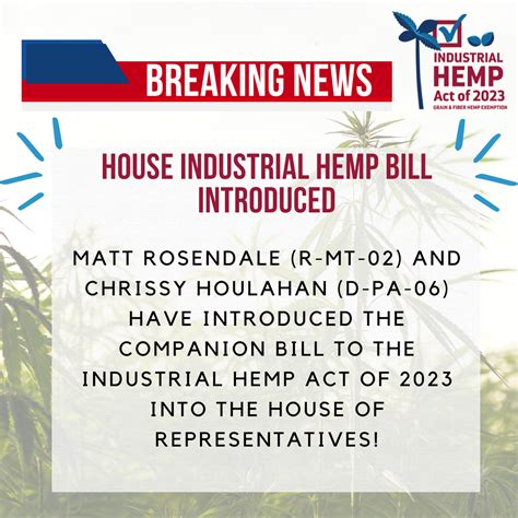 Industrial Hemp Act Of 2023 National Hemp Association