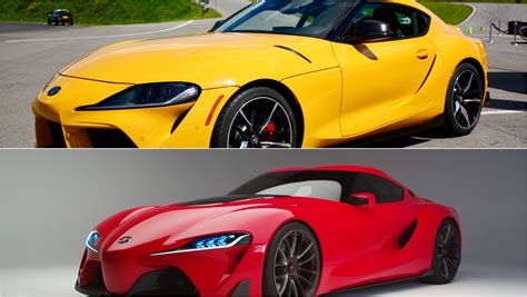 2020 Toyota Supra Vs 2014 Toyota Ft 1 Concept