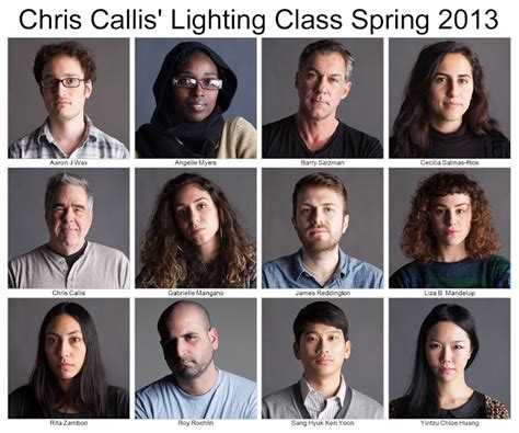 Spring 2013 Chris Callis Lighting Class Demo 2 The Plain Background