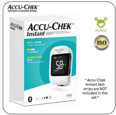 Accu Chek Instant Meter ONLY Mmol L Includes Accu Chek Softclix