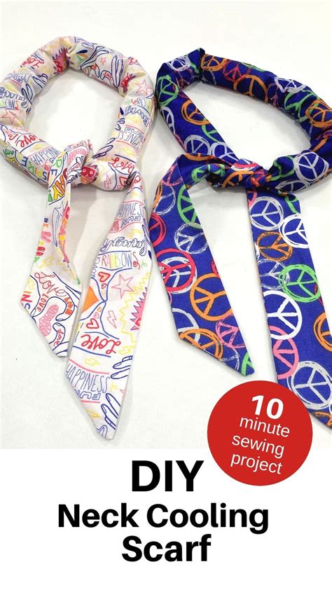 Diy Neck Cooling Scarf Artofit