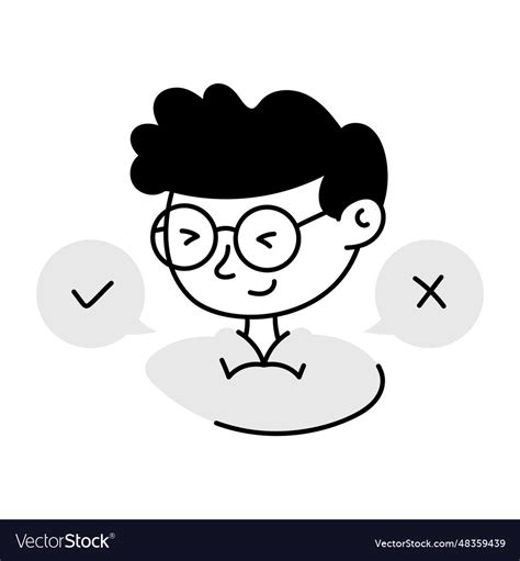 Decision Making Royalty Free Vector Image Vectorstock